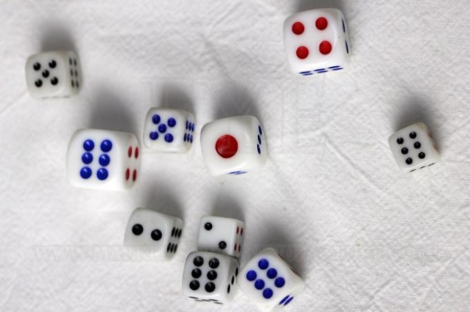 Plastic Omnipotent Dice Cheating Device with Mercury , Casino Craps Dice